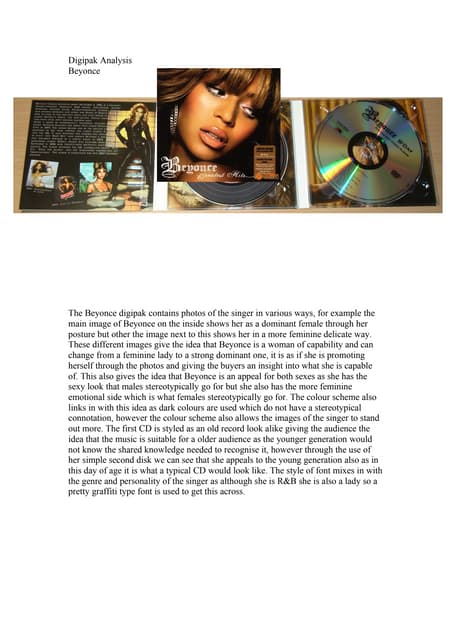 Jessie j - Advert Analysis | DOCX | Music | Entertainment