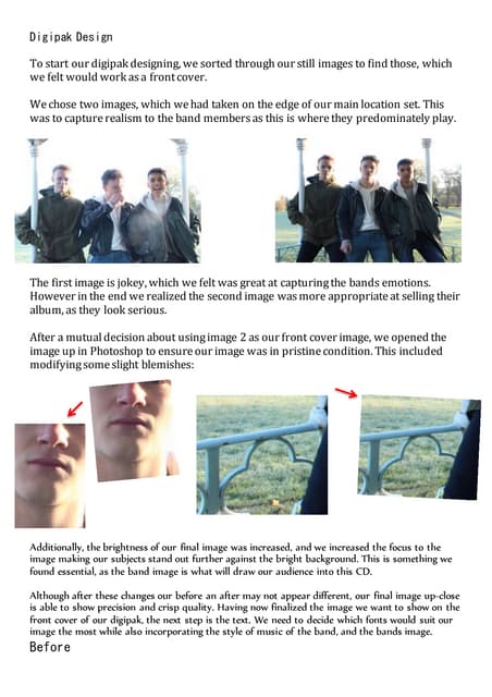 Photoshoot Analysis | DOCX