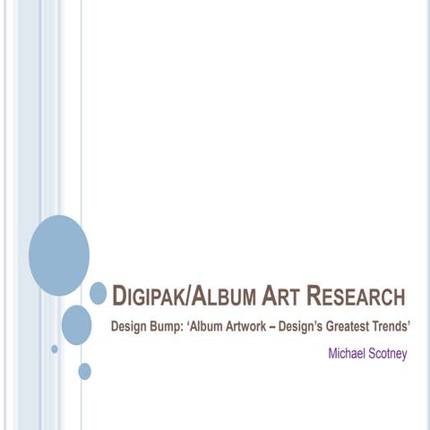 A2 Media - Digipak DesignBump Research | PPTX