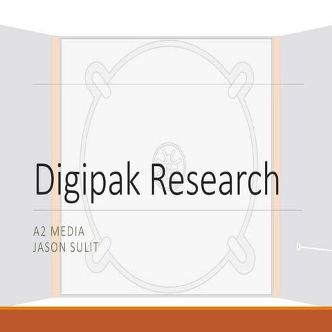 Digipak planning | PPT