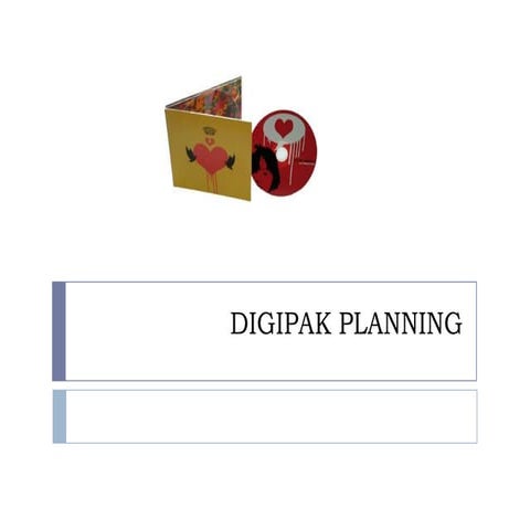 Digipak templates | DOCX