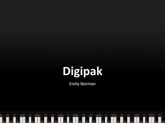 Media digipacks | DOCX