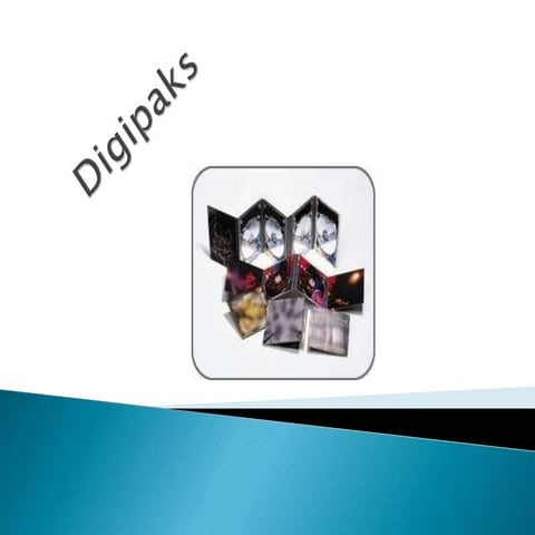 Digipaks | PPTX | Music | Entertainment