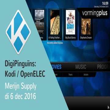 DigiPinguïns: Kodi / OpenELEC | PDF
