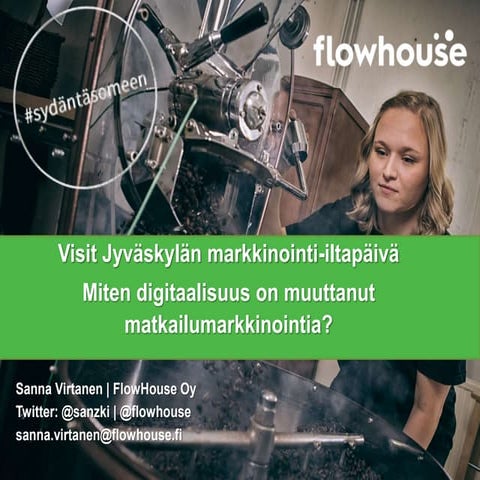 Digitaalinen markkinointi matkailuyrityksille Jyväskylässä 27.4.2016