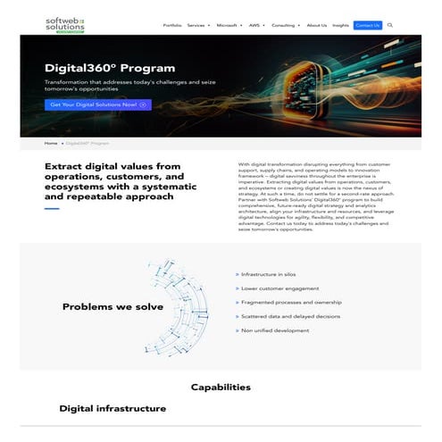 Digital 360° Program: Custom digital solutions | PDF