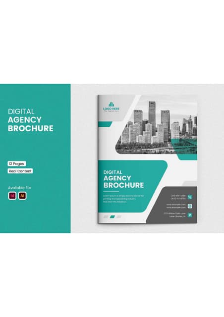 Corporate Brochure Template | Business Brochure Layout | PDF