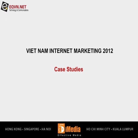 Case Study Digital Marketing | PPT