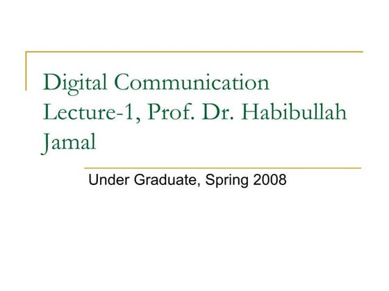 Digital Communication System Pptx Digital Audio Computer Software