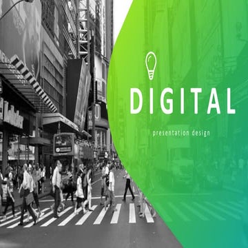 DIGITAL - Powerpoint Business Presentation | PPT