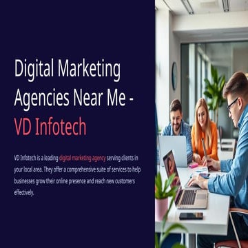 VD Infotech: Your Local Partner for Unmatched Digital Marketing Solutions | PPT