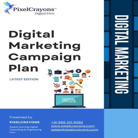 Digital Marketing Campaign Planning Template 2025 | PDF