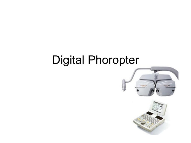 Digital Phoropter