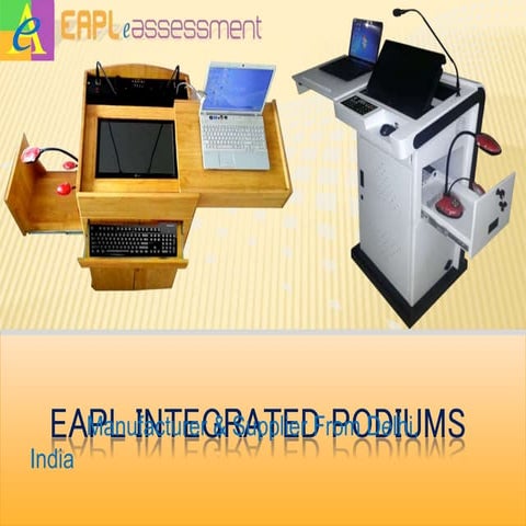 Digital podium- to make presenation interactive | PPSX