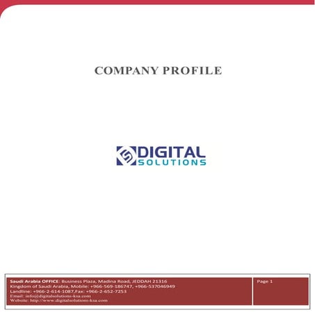 Digital profile | PDF