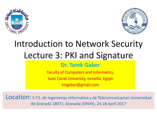 Digital signature schemes | PPT