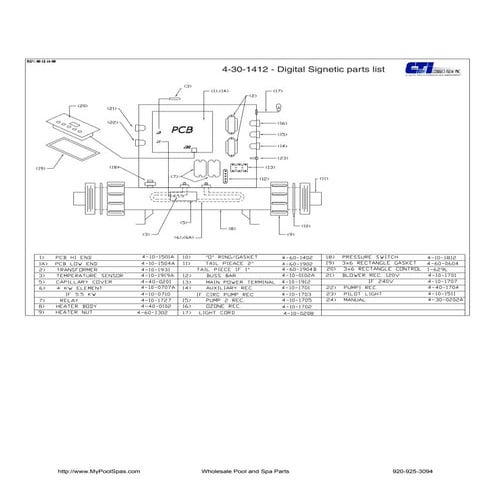 Digital signetic-parts-list | PDF