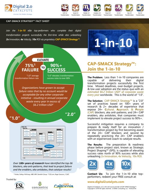 IT 2.0 Transformation Fact Sheet | PDF