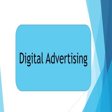 Digital Advertising | PPTX