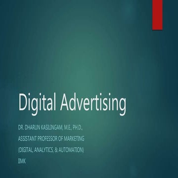 Digital Advertising.pptx | Free Download