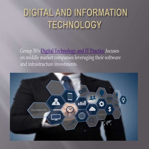 Digital and information technology | PPT