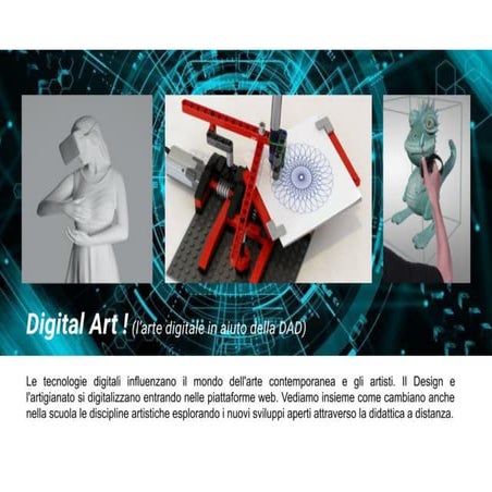 Digital Art (L'arte digitale in aiuto della DAD) | PPT