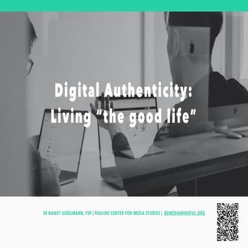 Digital Authenticity Accompanying Living "the good life'.pdf