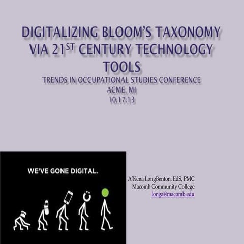 Digital Bloom’s Taxonomy | PPTX