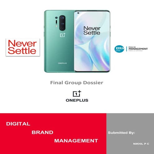 Digital Brand Management One Plus | PDF