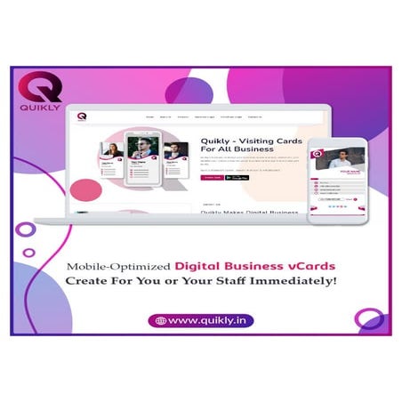 Digital business v card | PDF | Technology & Computing