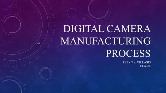 digital camera on bases of embedded system | PPTX | Cameras and Camcorders | Consumer Electronics