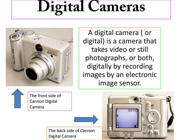 Slr & digital cameras | PPT