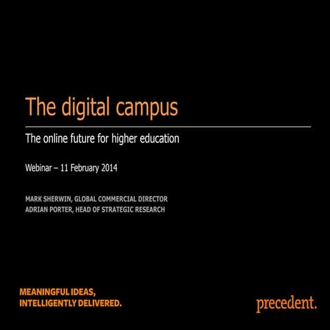 Developing a digital campus | PPTX
