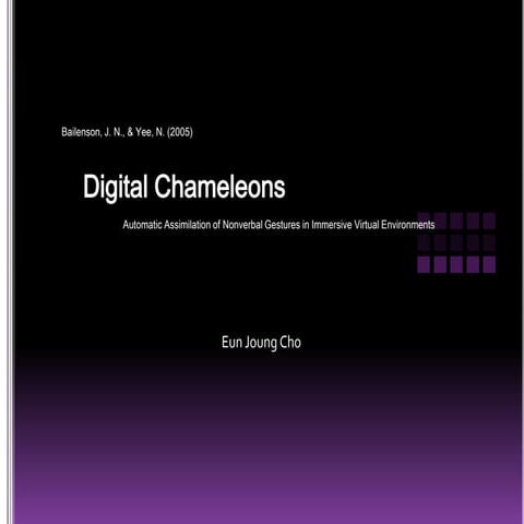 Digital chameleons | PPT | Reptiles | Pets