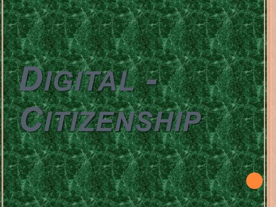Digital citizenship powerpoint | PPT