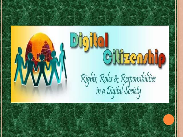 Nine elements of digital citizenship | PPTX