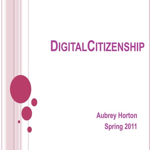 Digital Citizenship | PPT