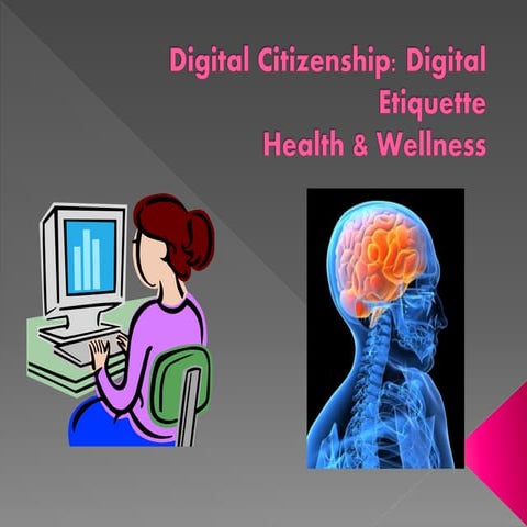 Digital Health and Wellness Presentation | PPTX