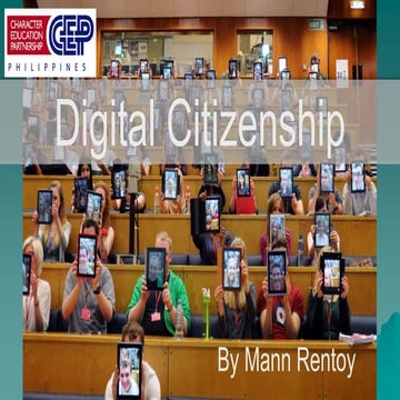 DIGITAL CITIZENSHIP www.mannrentoy.com