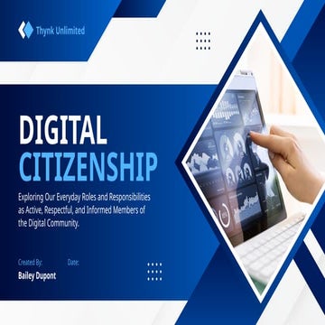 DIGITAL CITIZENSHIP TOPIC TLE 8 MATATAG CURRICULUM | PPTX