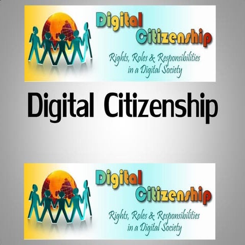 Digital citizenship rights and responsibilities per 4 | PDF