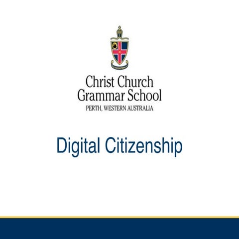 Digital Citizenship | PPTX