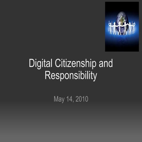 Digital citizenship and_responsibility | PPT