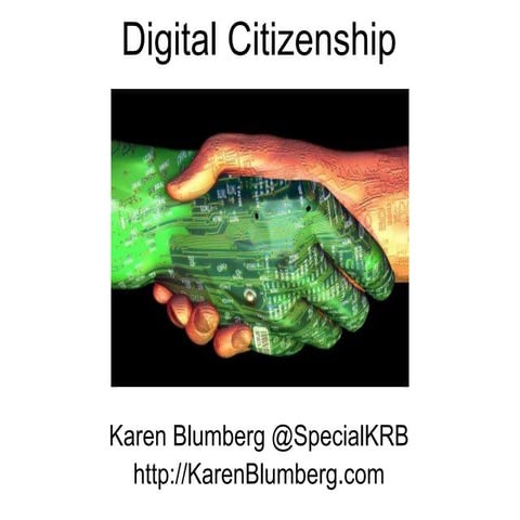 Digital Citizenship and Social Media | PPT