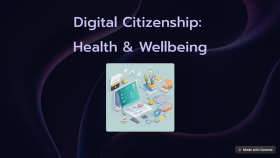 Digital Wellness: Thriving in the Digital Age | PPT