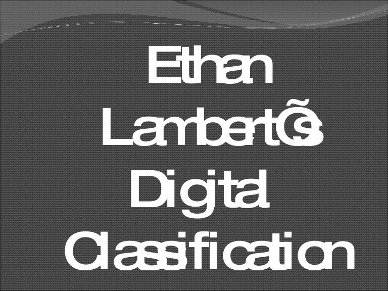 Digital Classification