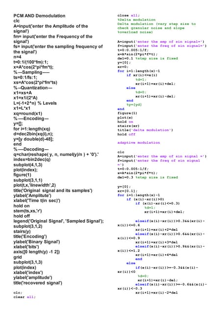 Spreadspectrum matlab code | PDF