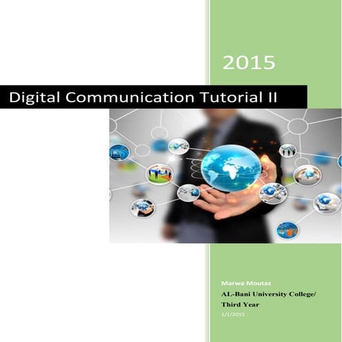 Digital communication tutorial2 | PDF | Digital Audio | Computer Software and Applications