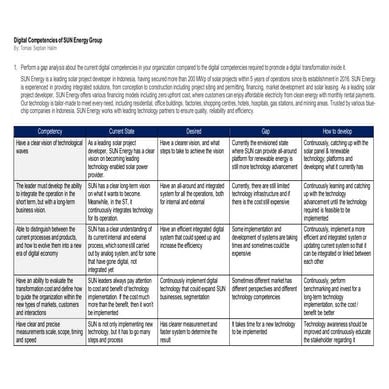 Digital Competencies Exercise | PPT