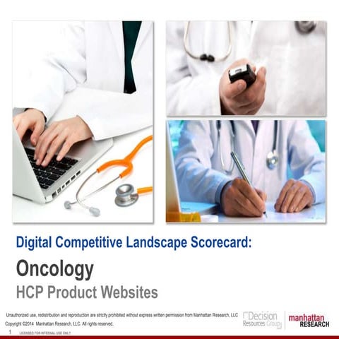 Digital Competitive Landscape Scorecard - Oncology HCP Product Websites ...